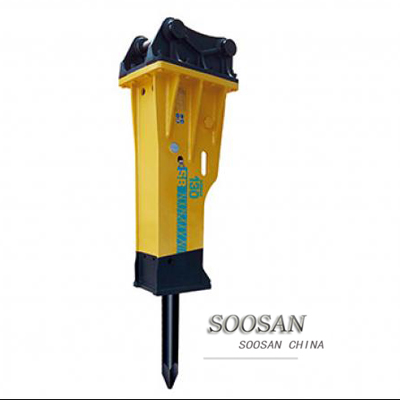 CONSTRUCTION MACHINERY SB130 TS-P HYDRAULIC ROCK BREAKER WITH 165 MM TOOL DIAMETER soosan ...