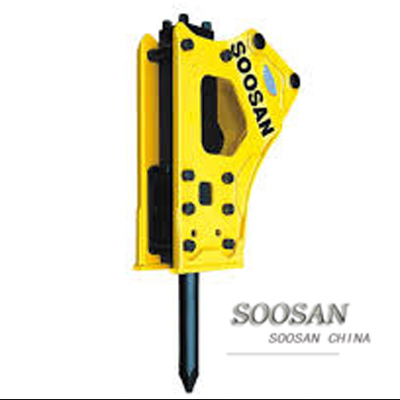 CONSTRUCTION MACHINERY SB130 TS-P HYDRAULIC ROCK BREAKER WITH 165 MM TOOL DIAMETER soosan ...